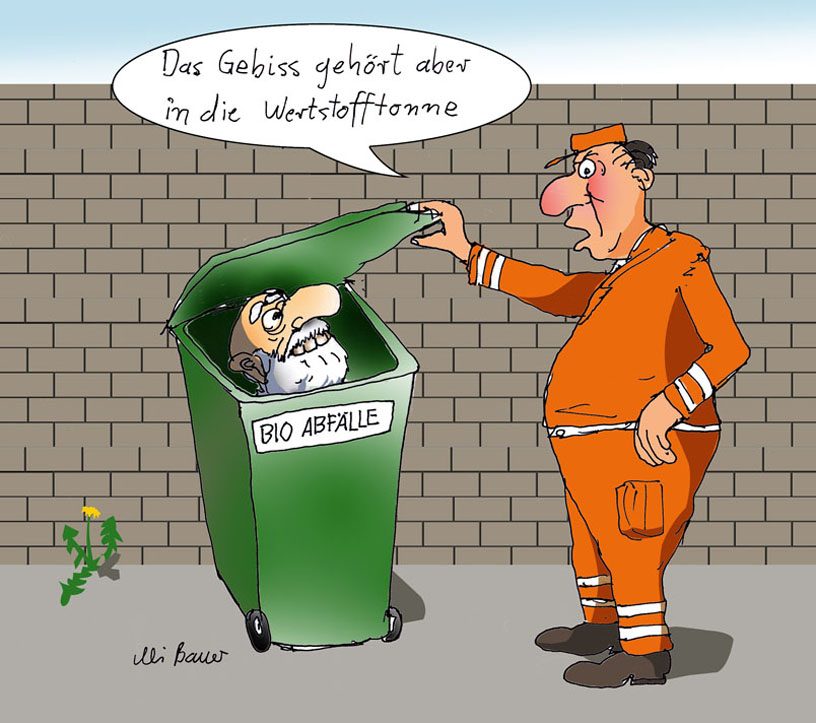 Ulrich Bauer, Cartoons